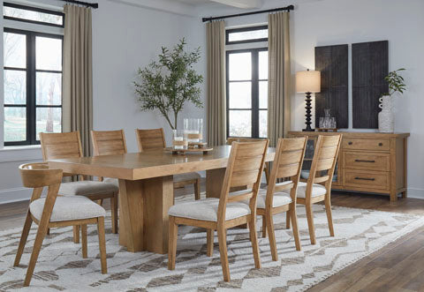 Kristiland Dining Table and Chairs (Set of 8) – Ashley Furniture Homestore India