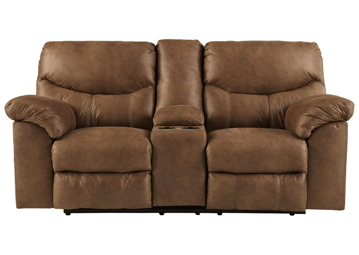 Boxberg Reclining Loveseat With Console – Ashley Homestore Furniture ...