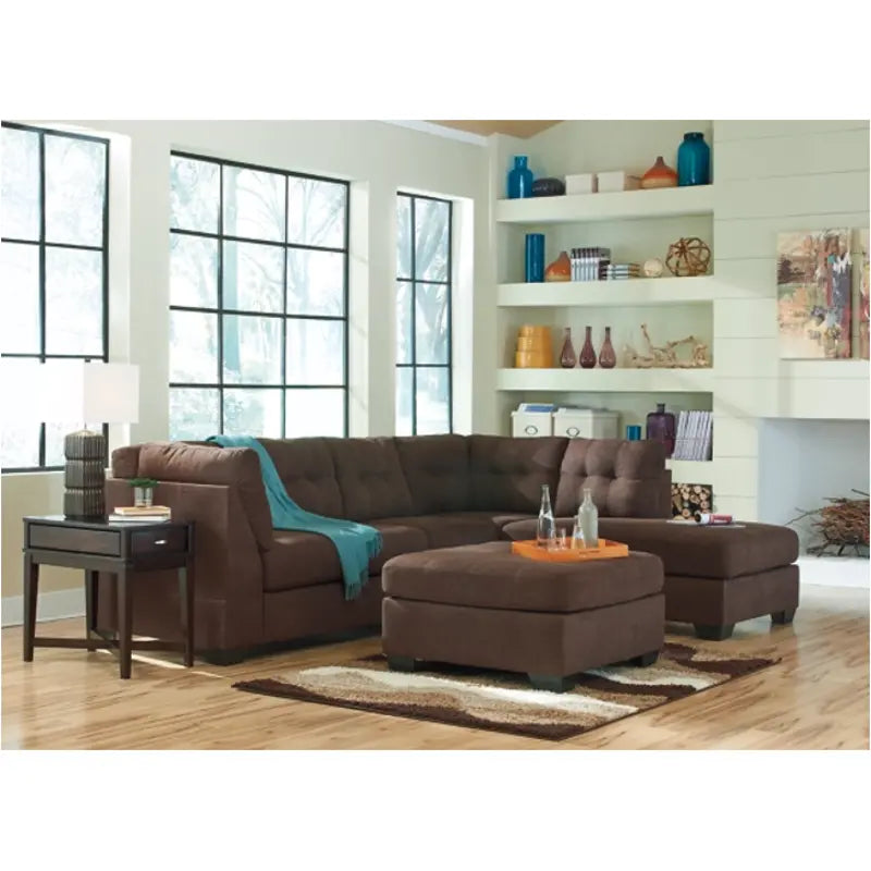 Maier Ottoman - Walnut – Ashley Homestore Furniture - India