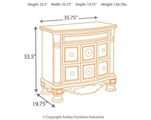 North Shore Nightstand – Ashley Homestore Furniture - India