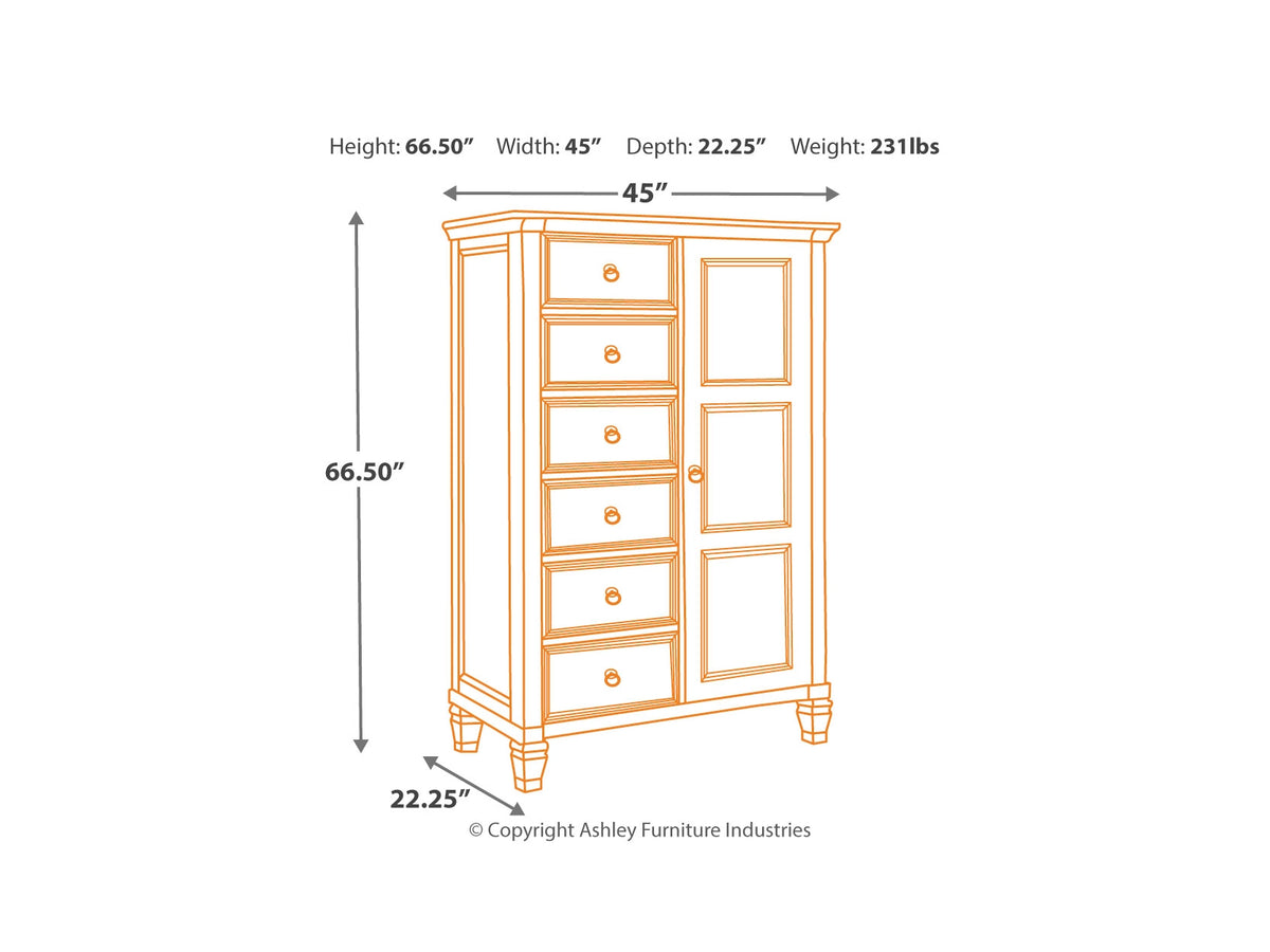 Prentice Door Chest – Ashley Homestore Furniture - India