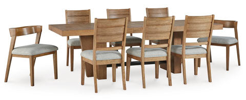 Kristiland Dining Table and Chairs (Set of 8) – Ashley Furniture ...