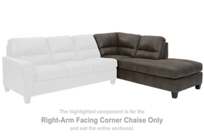 Navi Right-Arm Facing Corner Chaise – Ashley Furniture Homestore India