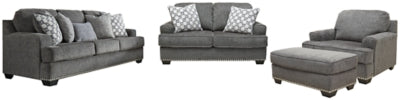 Locklin Sofa, Loveseat, Chair, and Ottoman – Ashley Furniture Homestore ...