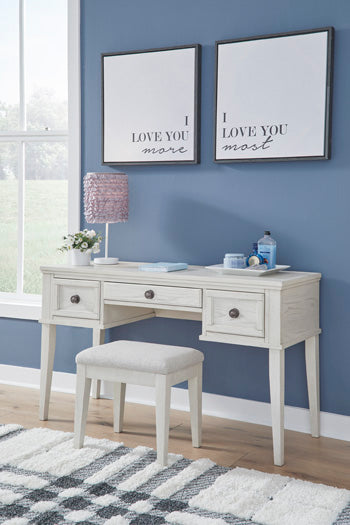 Robbinsdale Vanity with Stool – Ashley Homestore Furniture - India